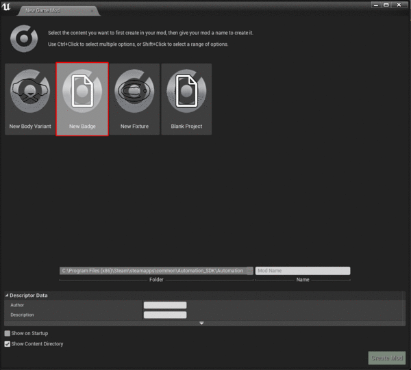 Badge Fixture Mods - Official Automation Game Wiki